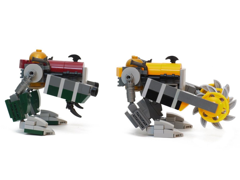 LEGO MOC-201638 Final Fantasy VII Sweeper and Cutter Mechs by Brick ...