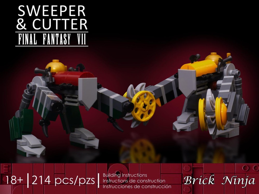LEGO MOC Final Fantasy VII Sweeper and Cutter Mechs by Brick.Ninja ...