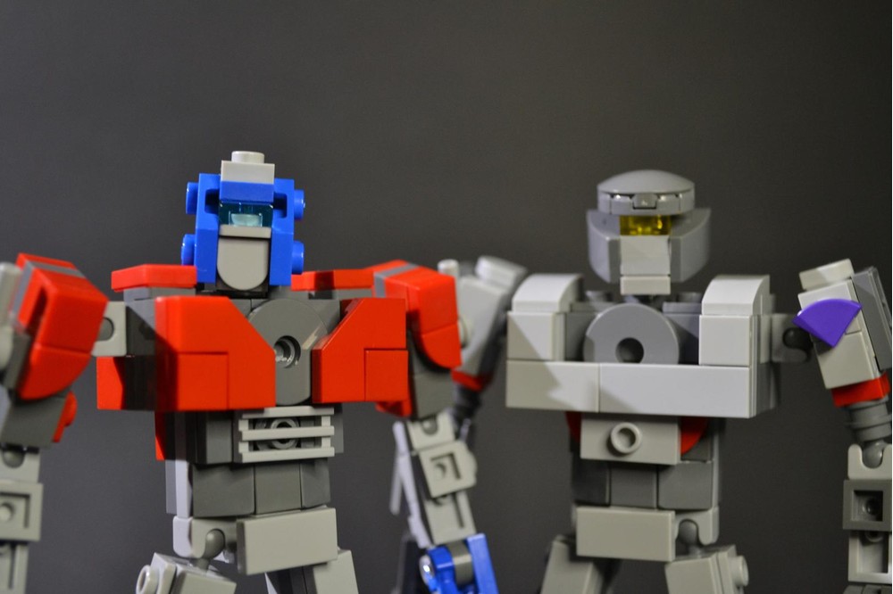 LEGO MOC Orion Pax & D-16 Bundle - Transformers One by Blaze.Mocs ...