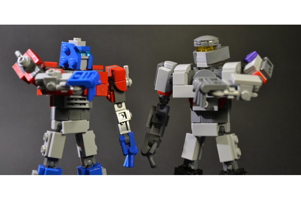 LEGO MOC Orion Pax & D-16 Bundle - Transformers One by Blaze.Mocs ...