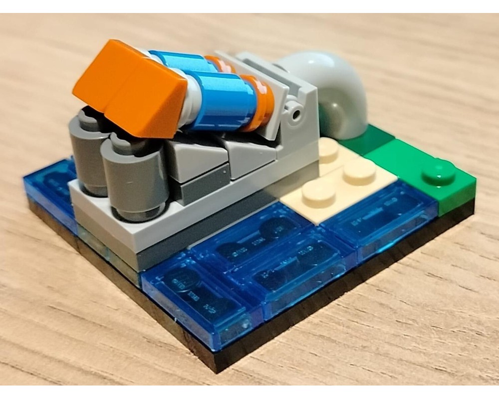 LEGO MOC Factorio Pump by 2poky3 | Rebrickable - Build with LEGO