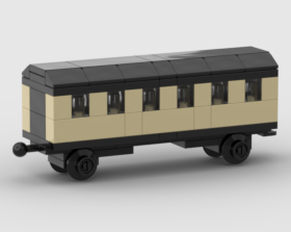 LEGO MOC mini passenger train carriage (small) by lucas lego ...