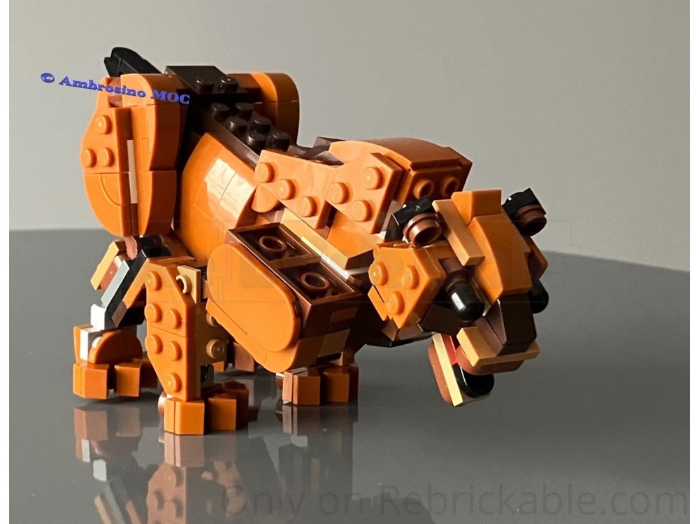 LEGO MOC-201656 31154 Homotherium latidens cub by Ambrosino ...
