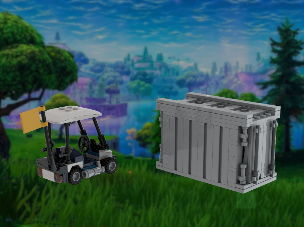 LEGO MOC Crates & Carts by RepublicStuds | Rebrickable - Build with LEGO