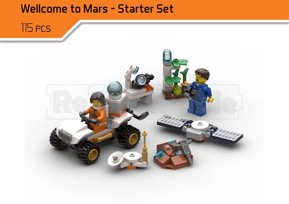 LEGO MOC Mars Mission - Welcome to Mars - Starter Set by ...