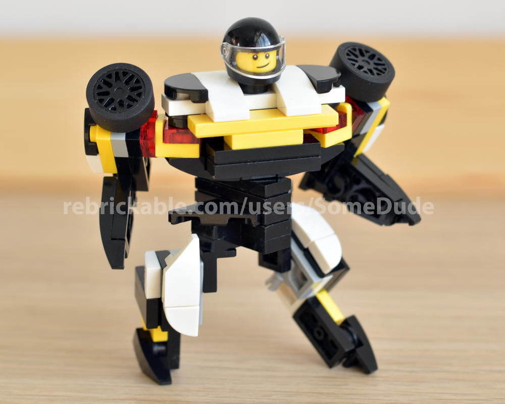 LEGO MOC Mech suit from 30657 by SomeDude | Rebrickable - Build with LEGO