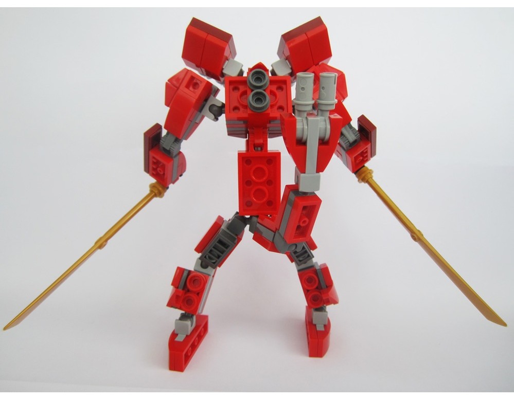 LEGO MOC Robot Chaos: Micro mech by Parzival2045 | Rebrickable - Build ...