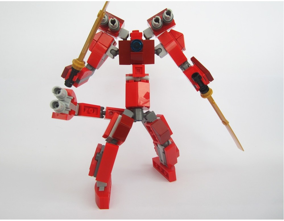 LEGO MOC Robot Chaos: Micro mech by Parzival2045 | Rebrickable - Build ...