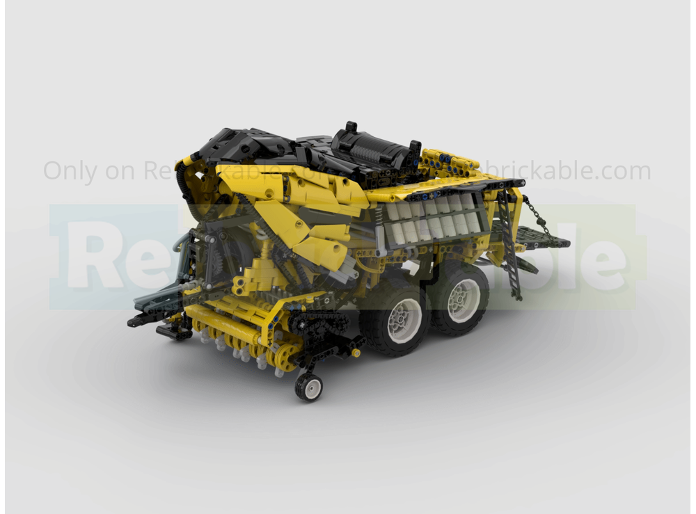Lego Moc New Holland Bigbaler High Density Large Square Baler