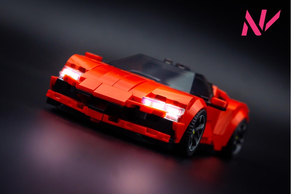 Lego Moc Ferrari Sf90 By Nv Carmocs Rebrickable Build With Lego