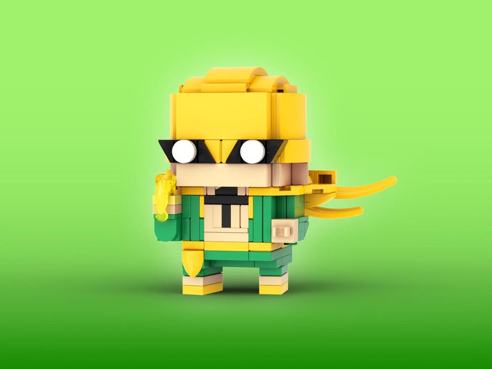 LEGO MOC Iron Fist Brickheadz LEGO MOC - Marvel by Eugenio Iacono ...