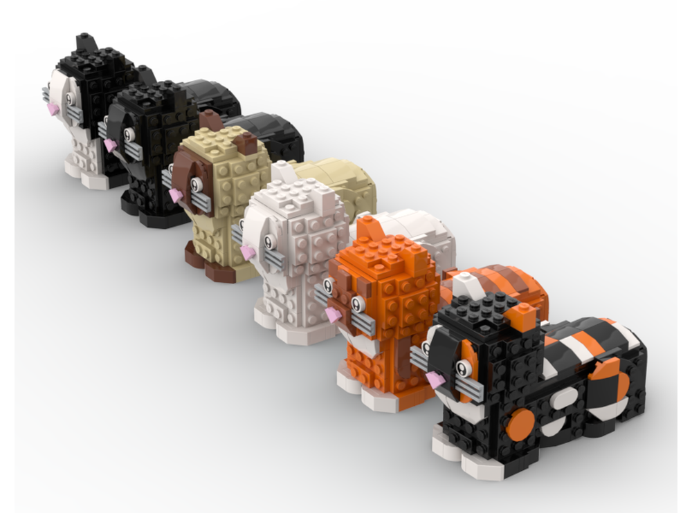 LEGO MOC Cat Breeds by RapidCheetah | Rebrickable - Build with LEGO