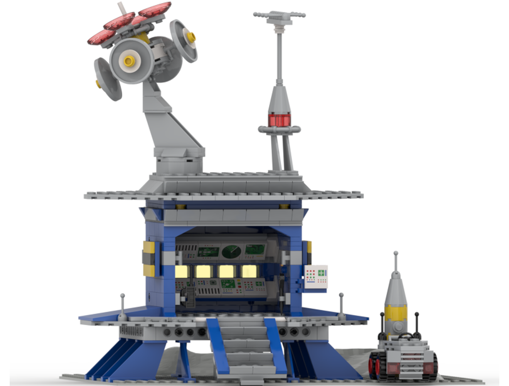 LEGO MOC Galaxy Explorer Moonbase by gigau | Rebrickable - Build with LEGO