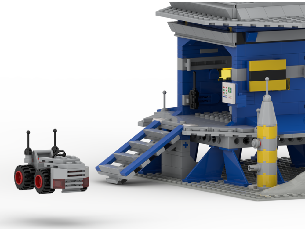 LEGO MOC Galaxy Explorer Moonbase by gigau | Rebrickable - Build with LEGO
