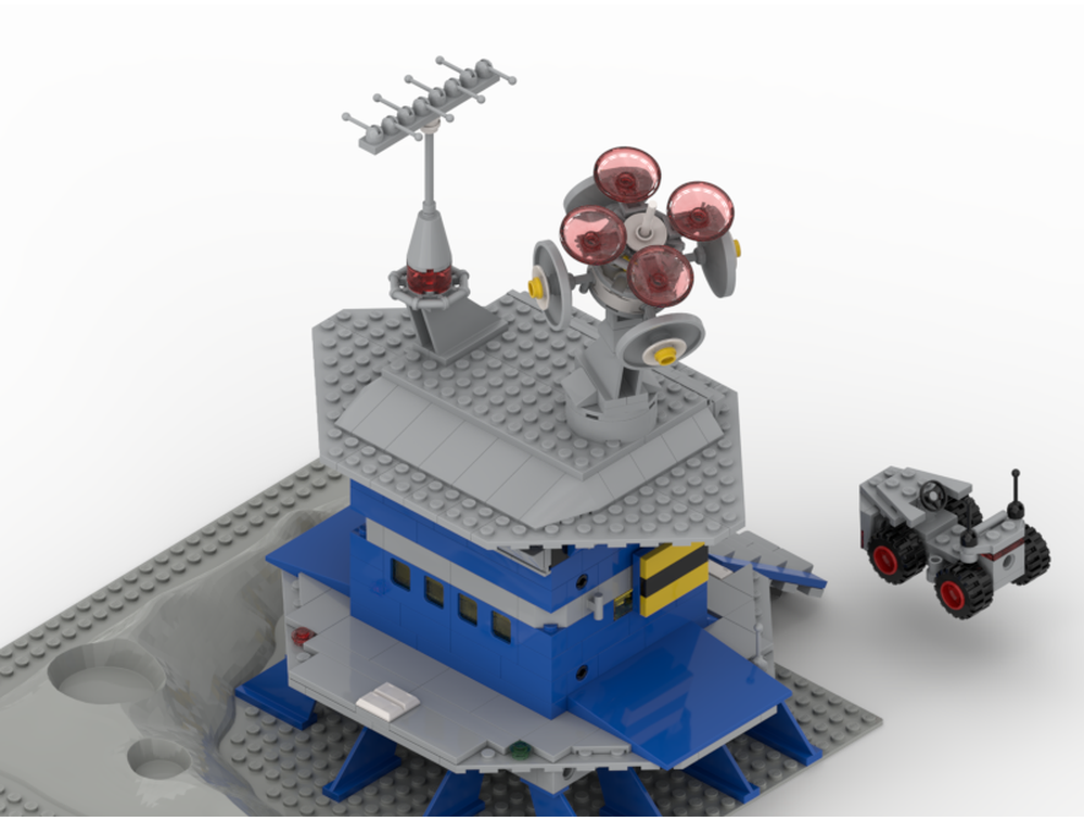 LEGO MOC Galaxy Explorer Moonbase by gigau | Rebrickable - Build with LEGO