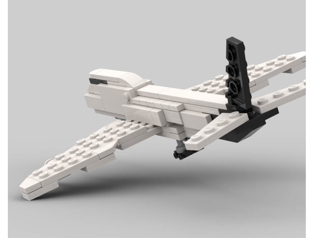 Lego Moc Boeing 747 Mini By Fighterjetfan15 Rebrickable Build With Lego