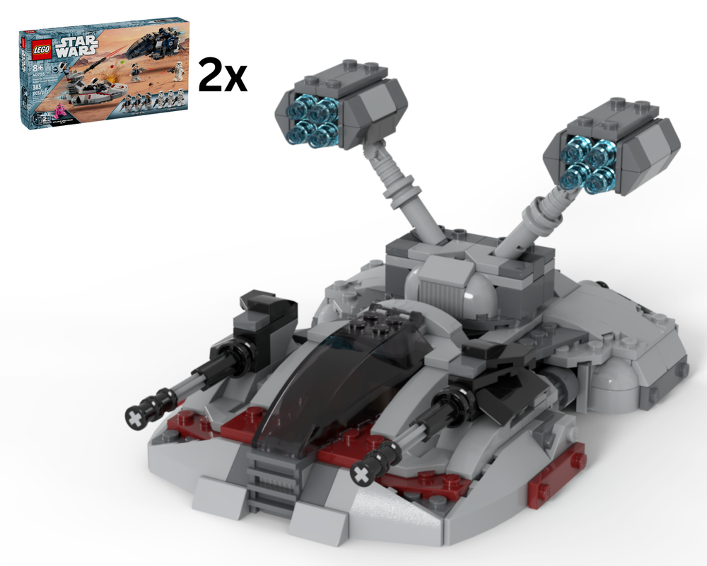 LEGO MOC AAC-1 Rebel Alliance Tank (40755 Alternative) by codyaner ...