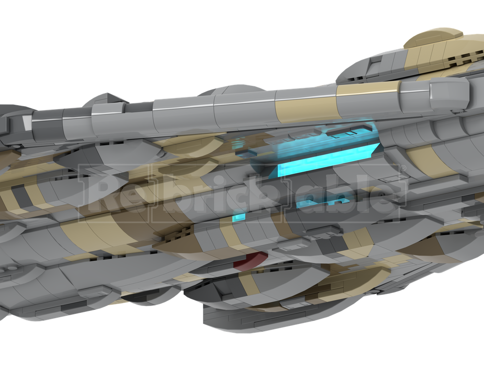 LEGO MOC-201722 Rebel Alliance Mon Calamari MC-80 Liberty Class Heavy ...