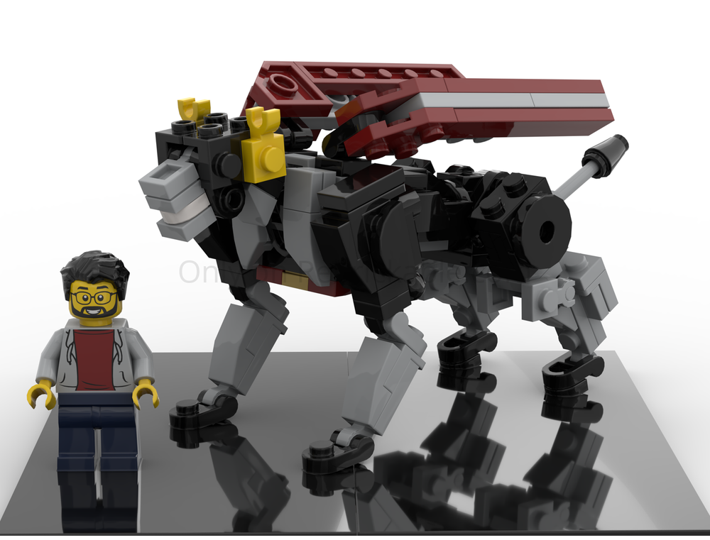 LEGO MOC Microscale Voltron by minilegoformers | Rebrickable - Build ...