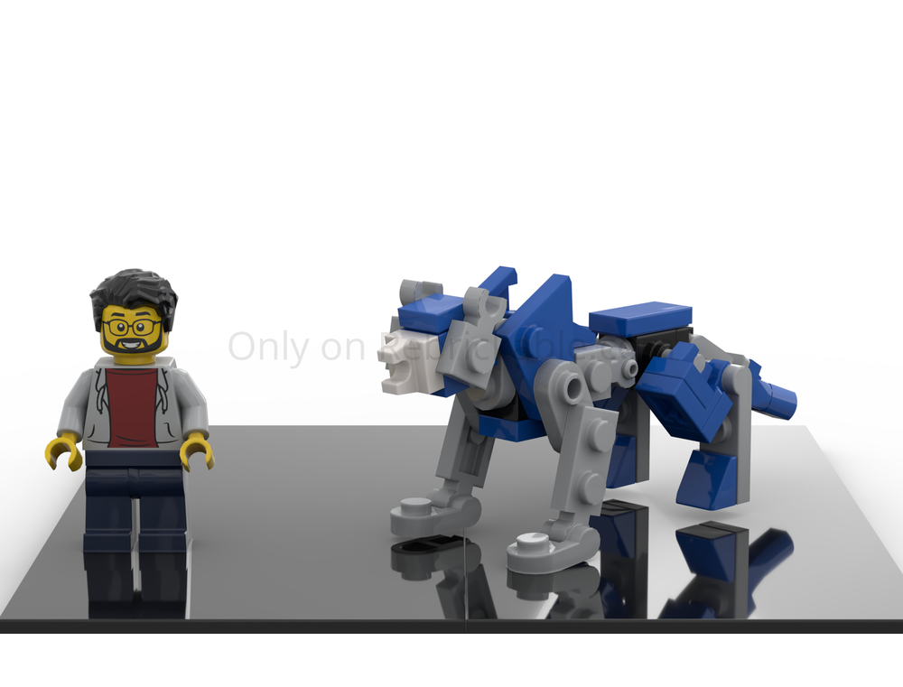 LEGO MOC Microscale Voltron by minilegoformers | Rebrickable - Build ...