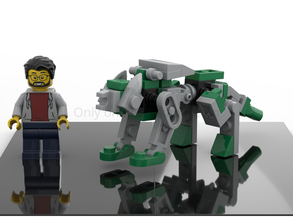 LEGO MOC Microscale Voltron by minilegoformers | Rebrickable - Build ...