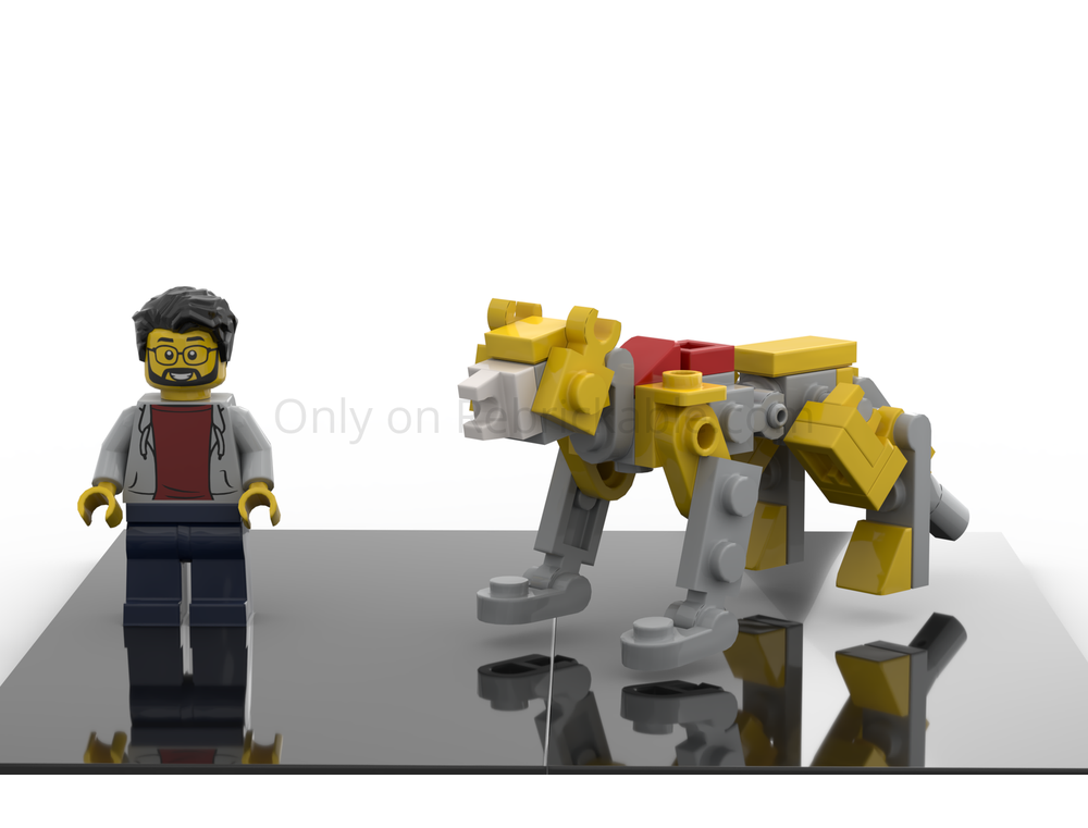 LEGO MOC Microscale Voltron by minilegoformers | Rebrickable - Build ...