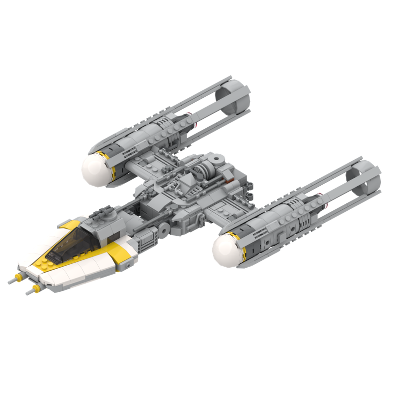 LEGO MOC Y wing Minifigure Scale by Brick Horizon | Rebrickable - Build ...