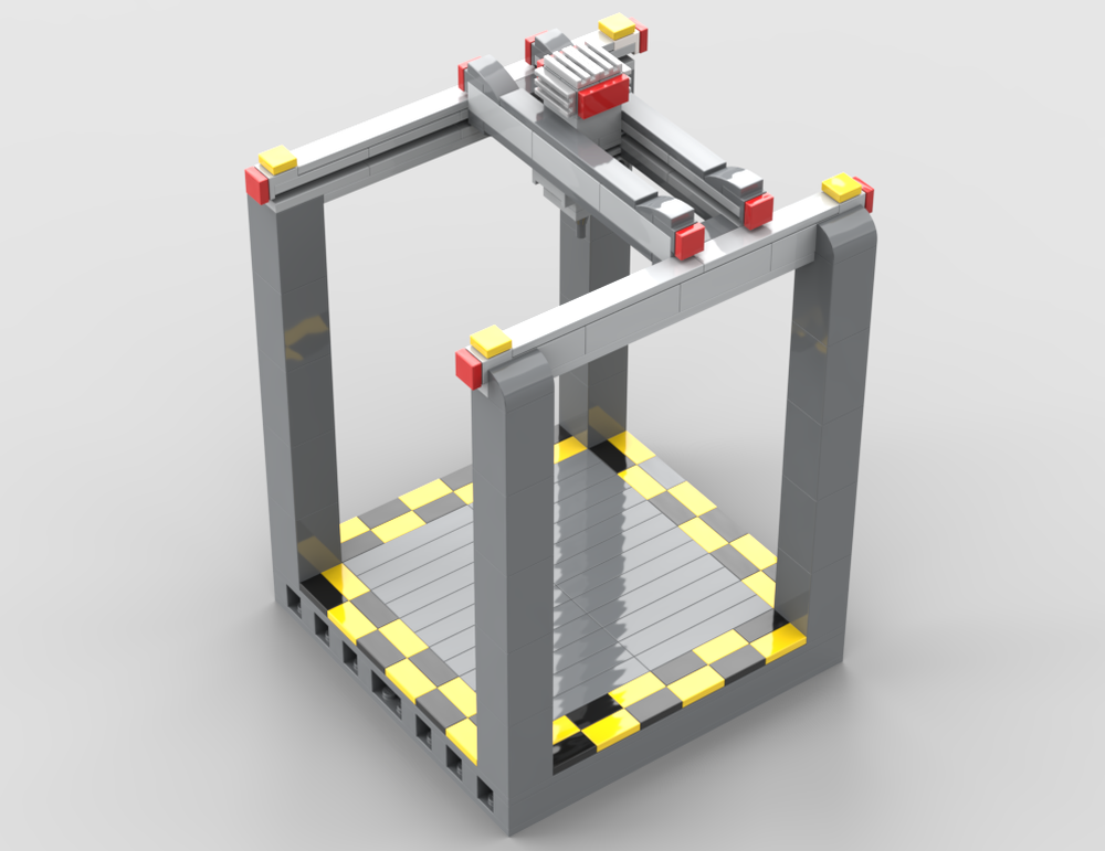 LEGO MOC 3D printer by RightBrick | Rebrickable - Build with LEGO