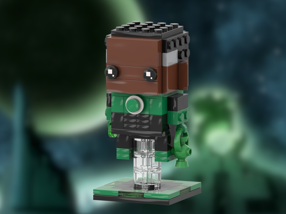 LEGO MOC Green Lantern (John Stewart) Brickhead by Bucktopus ...