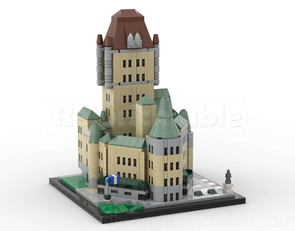 LEGO MOC-201741 Château Frontenac - Québec City by marathon_dude ...