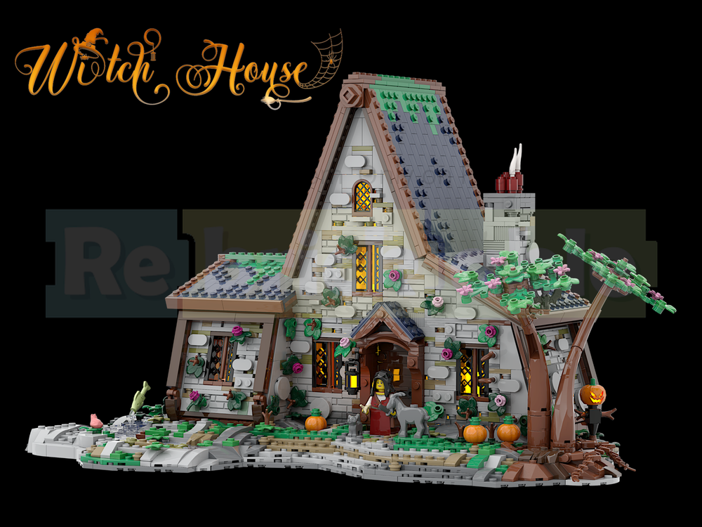 LEGO MOC Witch House by Castor Troy Store | Rebrickable - Build with LEGO