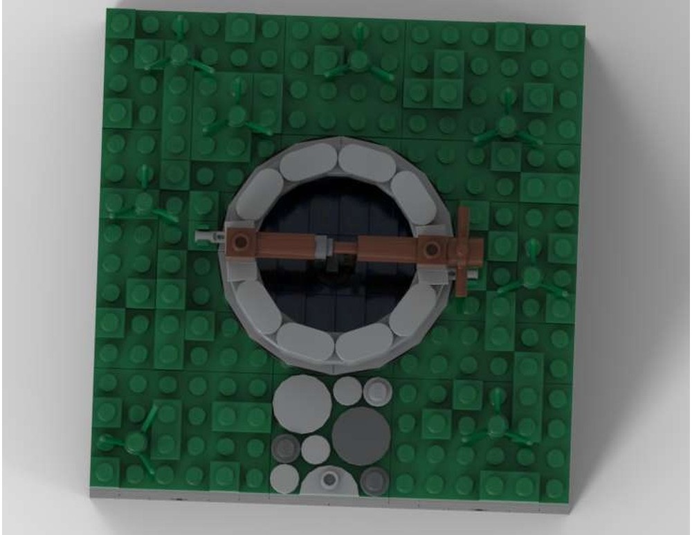 LEGO MOC Modular Terrain - Stone Well by mikey2110 | Rebrickable ...