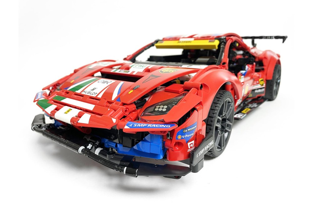 LEGO MOC 42125 페라리 488 GTE RC MOD for Buggy Motors by otrans ...