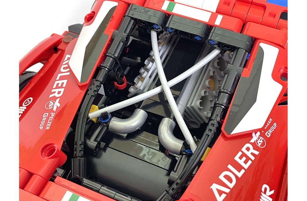 LEGO MOC 42125 Ferrari 488 GTE RC MOD for Buggy Motors by otrans ...