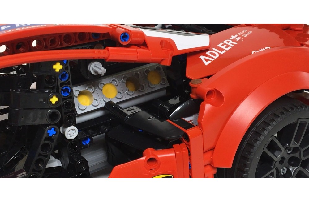 LEGO MOC 42125 페라리 488 GTE RC MOD for Buggy Motors by otrans ...