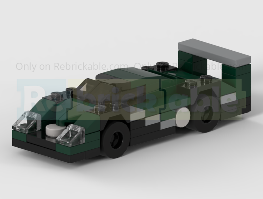 LEGO MOC Bentley Speed 8 LMGTP Racing Car - Half Speed Champions Scale ...