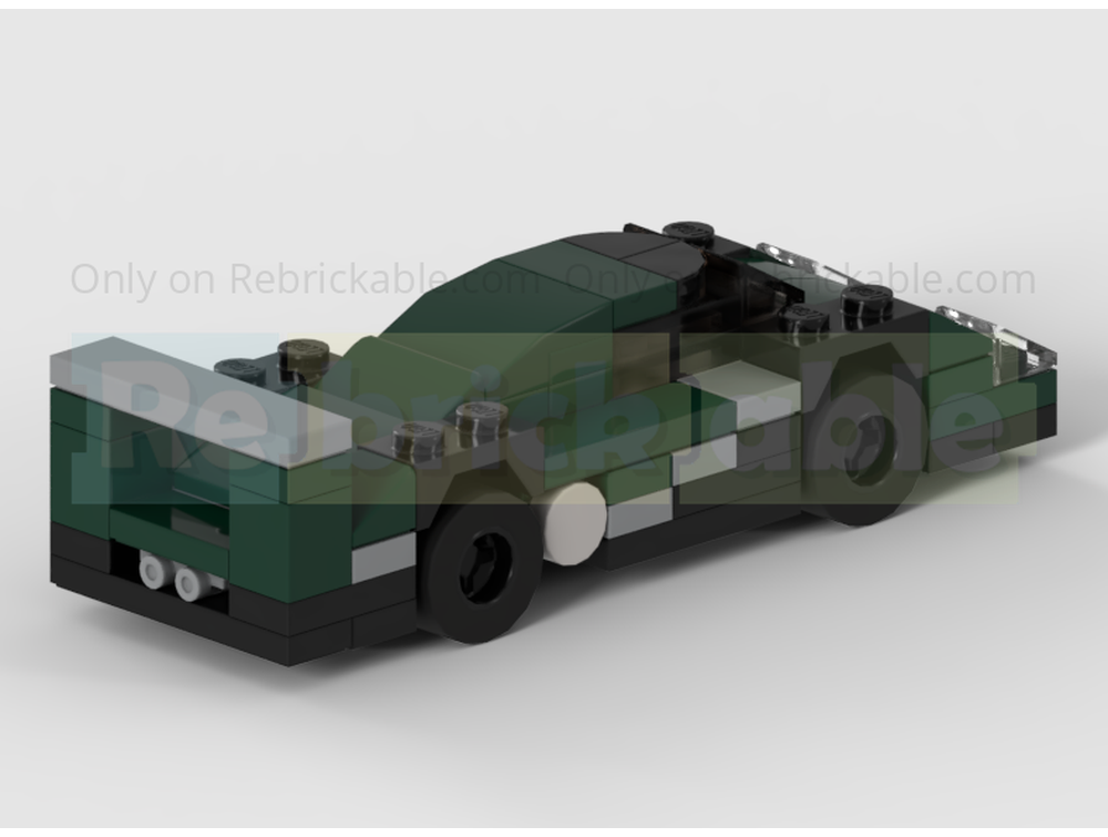 LEGO MOC Bentley Speed 8 LMGTP Racing Car - Half Speed Champions Scale ...