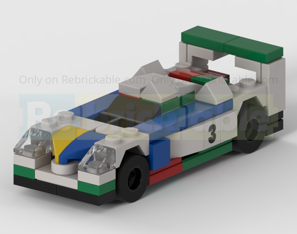 LEGO MOC Champion Racing Audi R8 LMP1 Racing Car - Half Speed Champions ...
