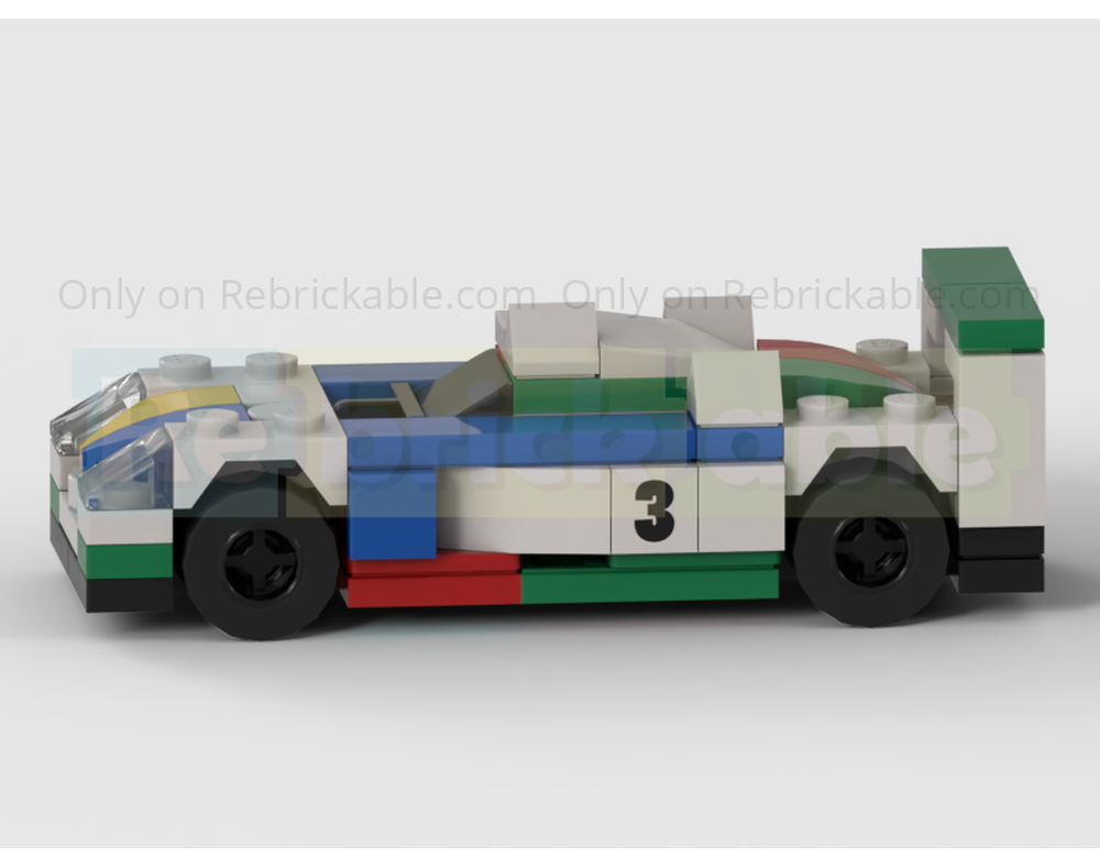 LEGO MOC Champion Racing Audi R8 LMP1 Racing Car - Half Speed Champions ...