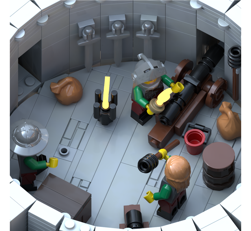 LEGO MOC The DONJON - Part 2 by brickinger_ | Rebrickable - Build with LEGO