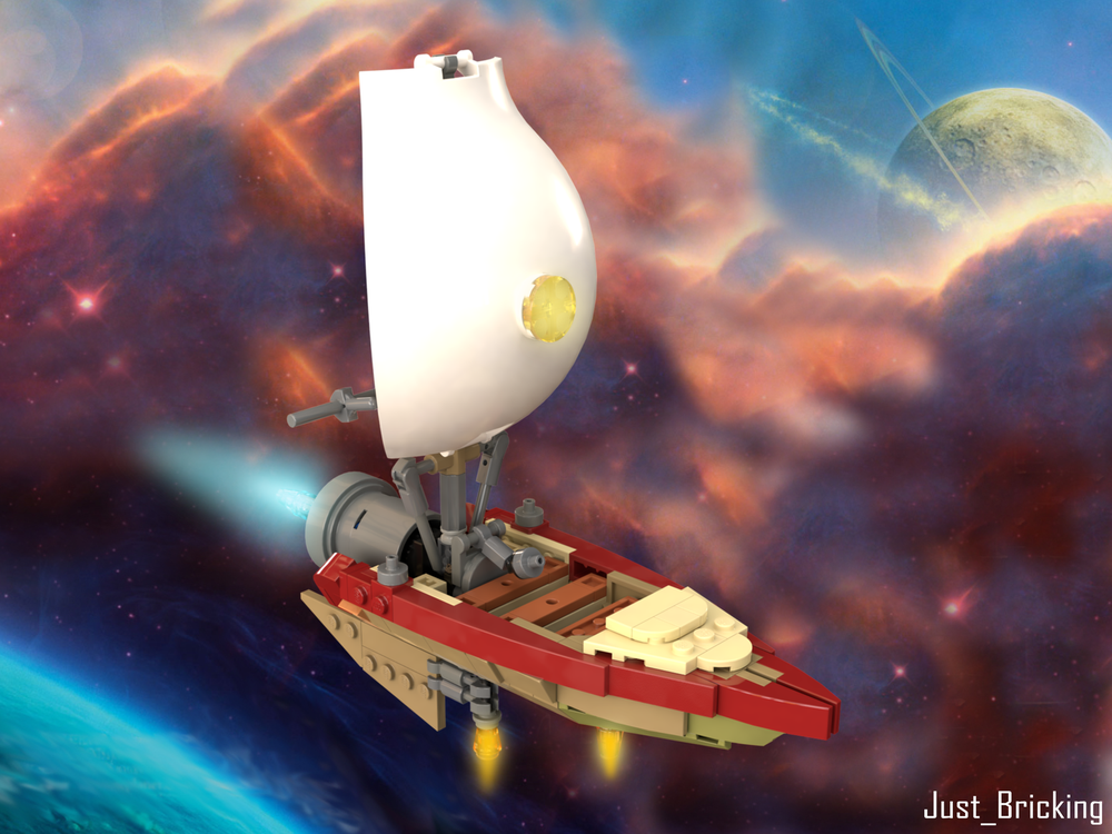 LEGO MOC Solar Lifeboat by just_bricking | Rebrickable - Build with LEGO