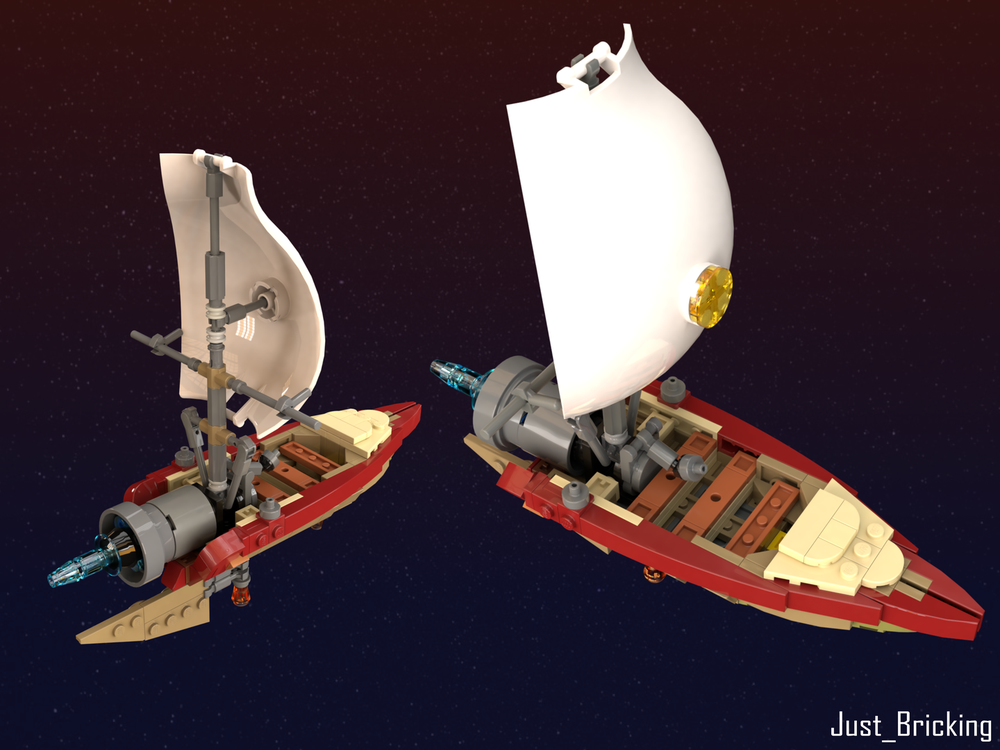 LEGO MOC Solar Lifeboat by just_bricking | Rebrickable - Build with LEGO