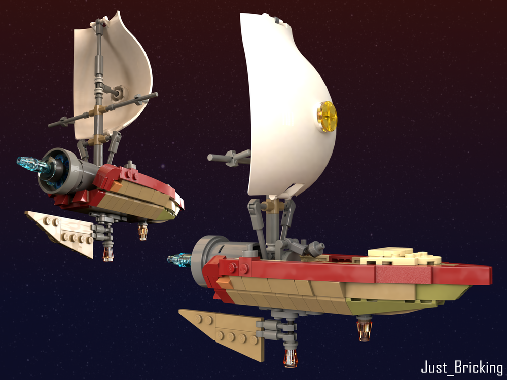 LEGO MOC Solar Lifeboat by just_bricking | Rebrickable - Build with LEGO