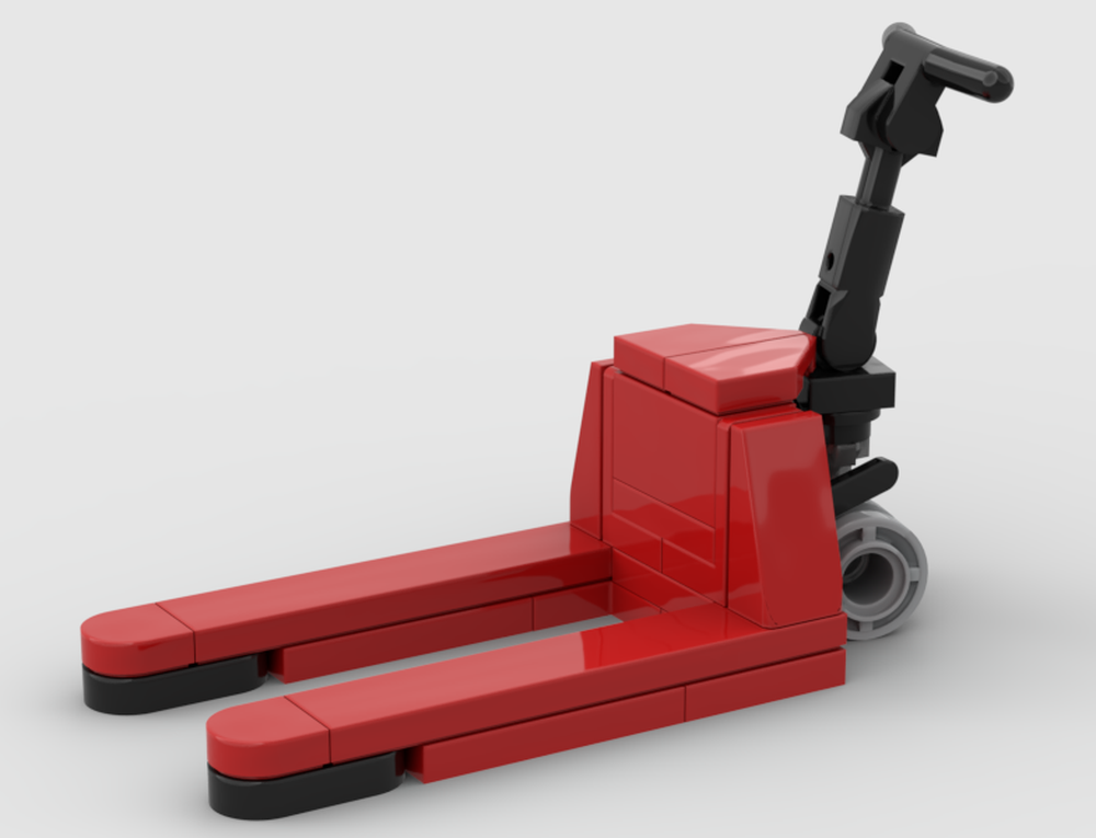 LEGO MOC Pallet Jack / Truck by OwnGaming | Rebrickable - Build with LEGO