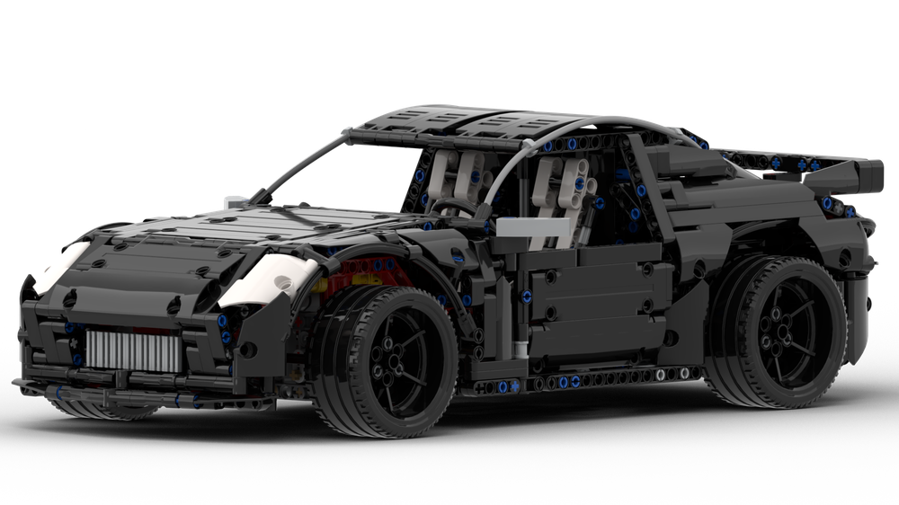 LEGO MOC Nissan 350z by RomAuLait | Rebrickable - Build with LEGO