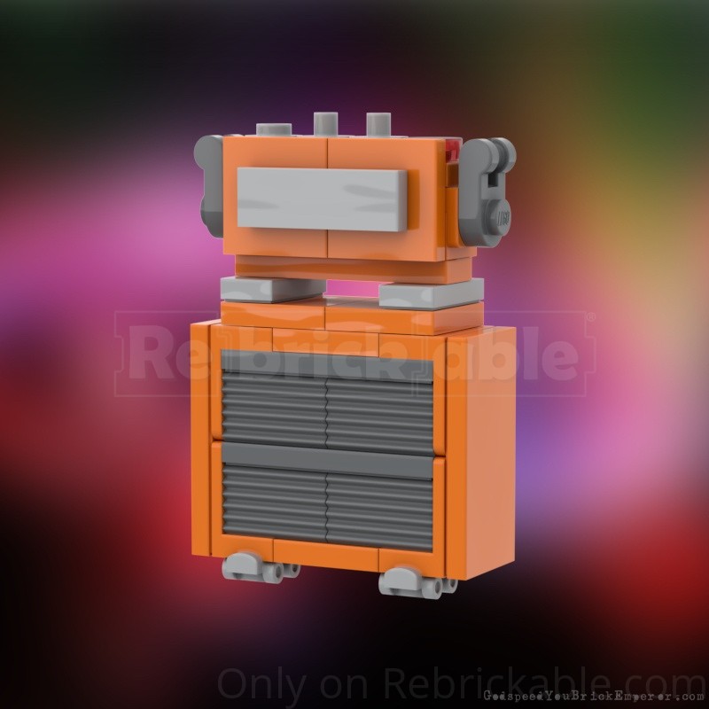 LEGO MOC Orange Cabinet & Head by GodspeedYouBrickEmperor | Rebrickable ...