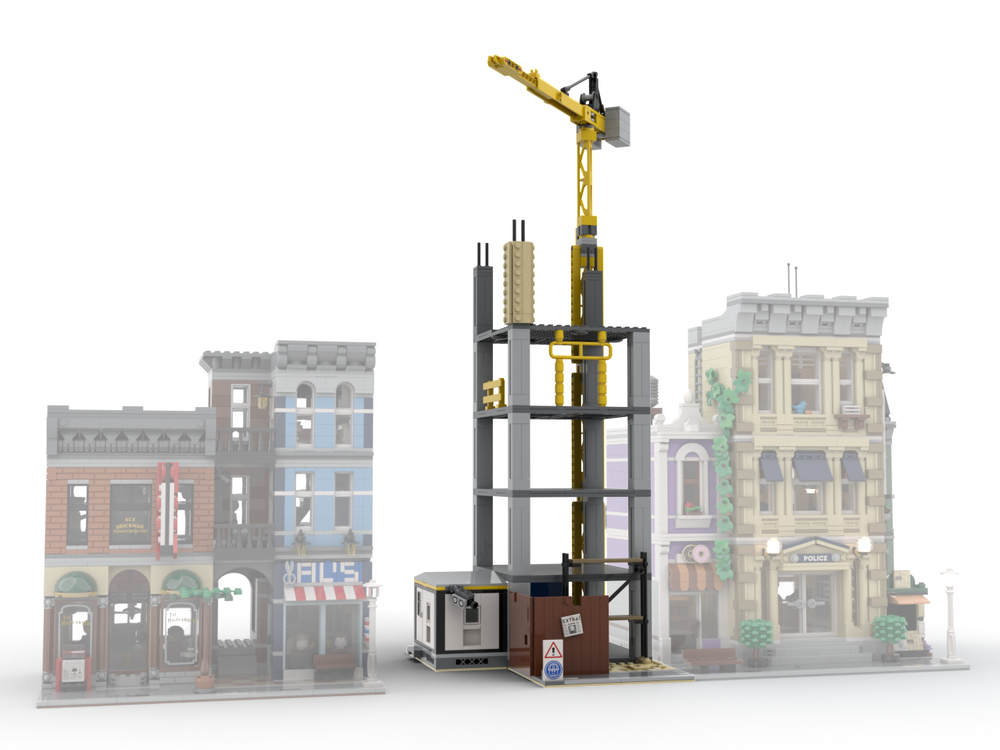 LEGO MOC Construction Site by owstin | Rebrickable - Build with LEGO