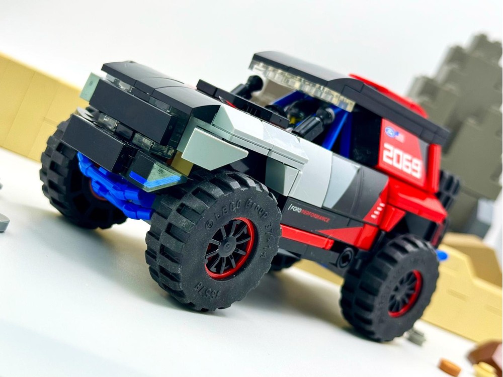 Lego Moc Built Tough Gt Heritage Edition And Bronco R Two Pack By