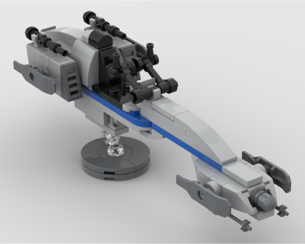 Lego Moc Barc Speeder By Rogueworx Rebrickable Build With Lego