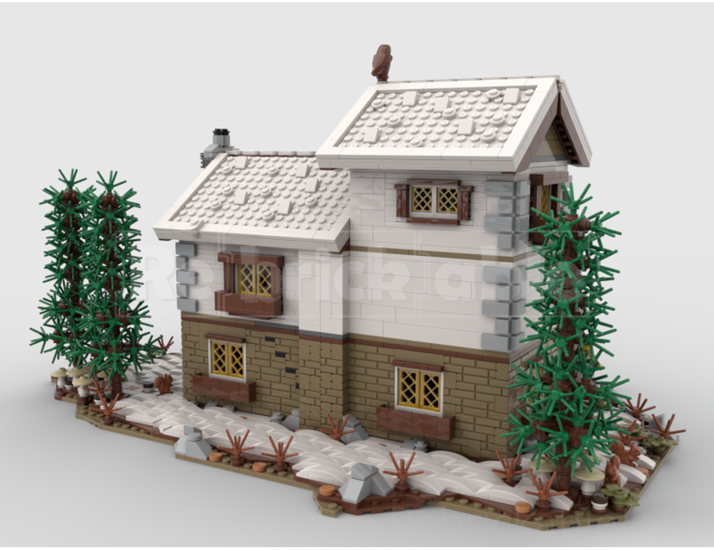 LEGO MOC Family Cottage by AlessandroMaffioli | Rebrickable - Build ...